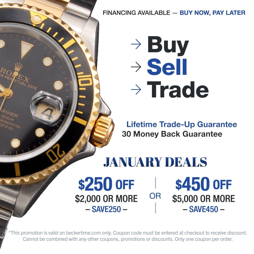 Pre-Owned Rolex Watches | Vintage Timepieces | BeckerTime